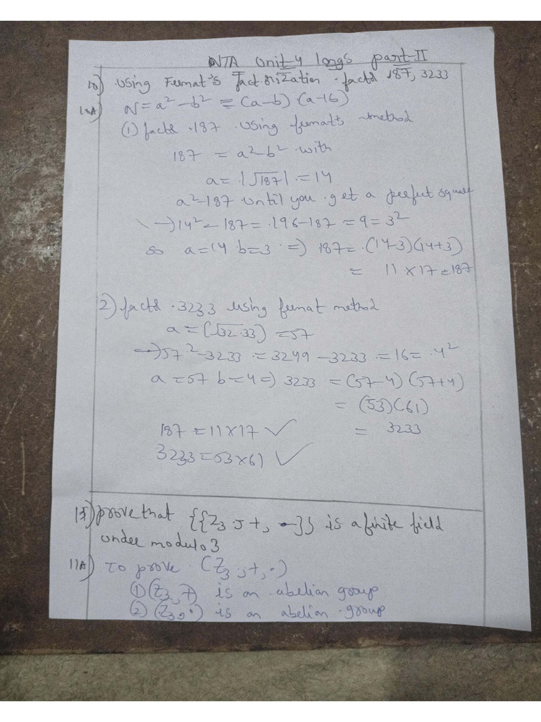 NTA Unit-4 Part-2 Longs Questions With Answers | PDF