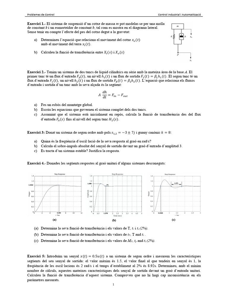 Exercicis_Regulacio_ca | PDF