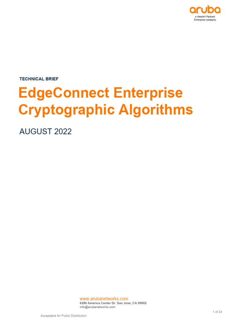 02 Cryptographic Algorithms | PDF | Transport Layer Security | Encryption