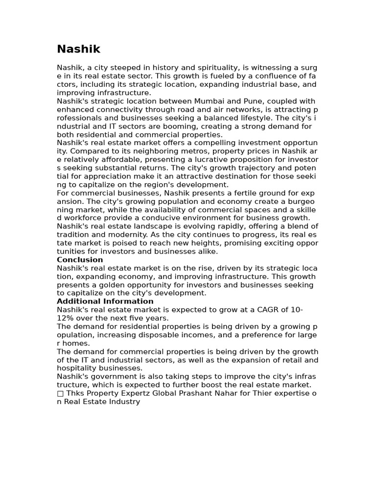 Nashik | PDF