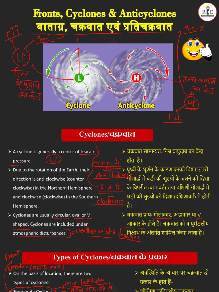 Class57 Cyclones and Anticyclones | PDF