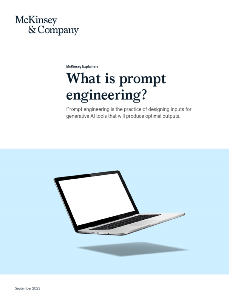 What Is Prompt Engineering | PDF | Artificial Intelligence | Intelligence (AI) & Semantics
