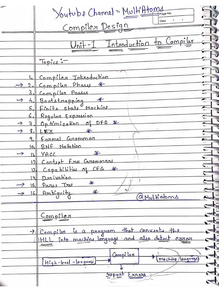 CD All Units Notes by Multi Atoms | PDF