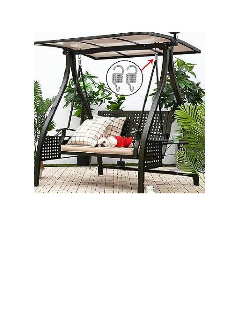 Steel Swing Design for 3 Persons | PDF
