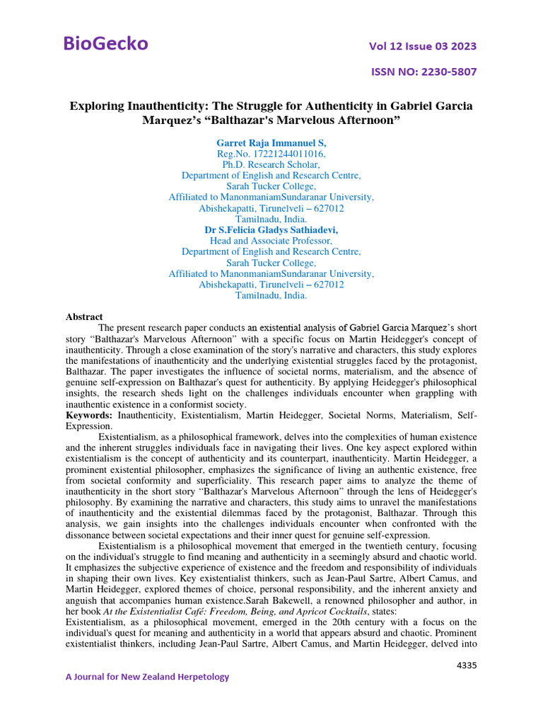 Exploring Inauthenticity The Struggle Fo-103117321 | PDF ...