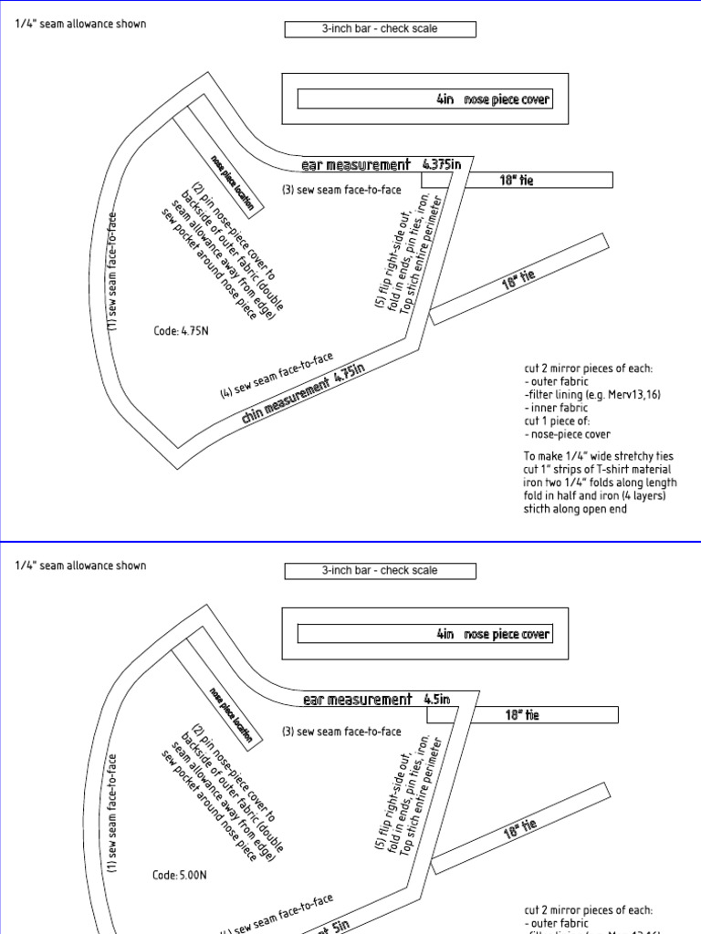 Jesse Personal Mask Design | PDF