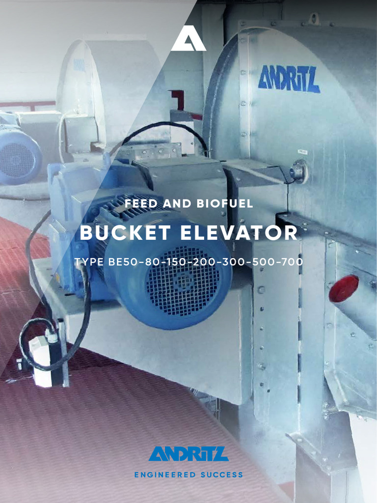 High-Capacity Bucket Elevators Overview | PDF | Elevator