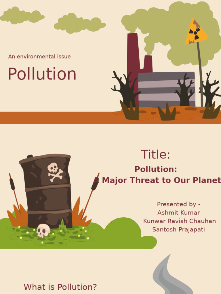 Understanding Pollution: Types & Effects | PDF | Pollution | Waste