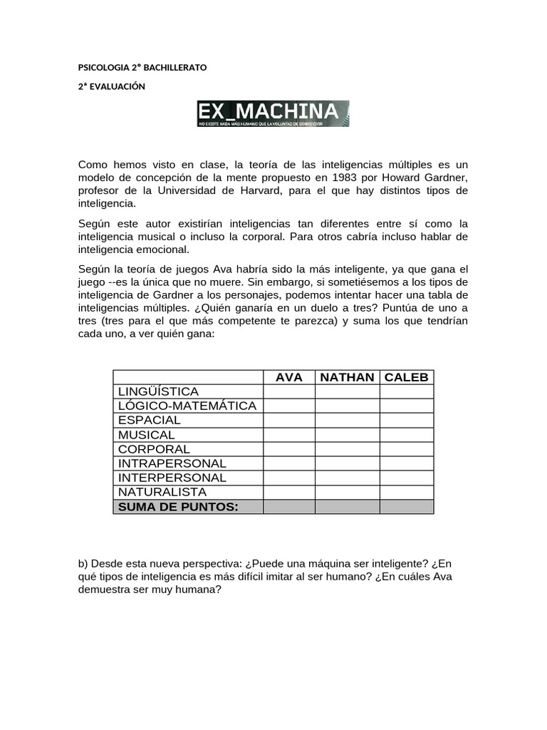 Ex Machina | PDF