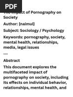 Debunking The Homotopia Situation | PDF | Pedophilia | Adolescence