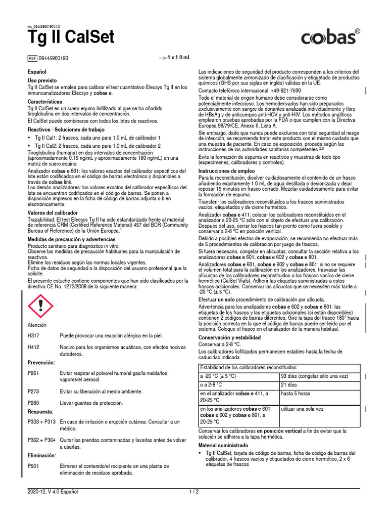 TG II CalSet - Ms - 06445900190.v4.es | PDF