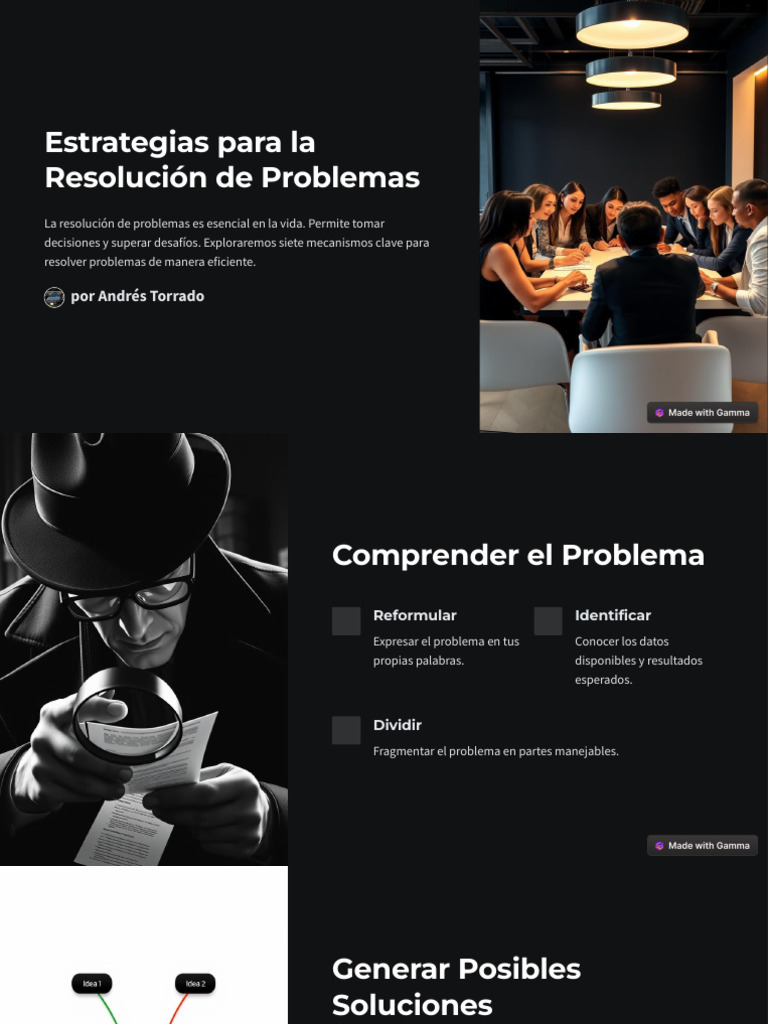 Estrategias para La Resolucion de Problemas | PDF | Pensamiento | Cognición