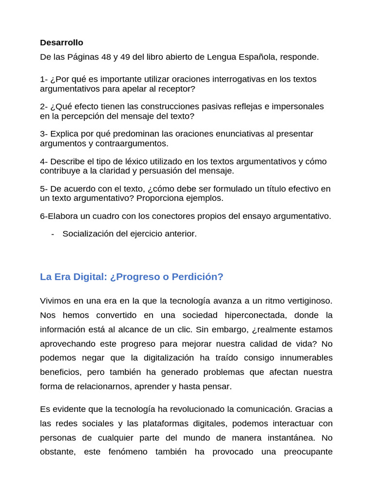 Ejemplos de la Era de la Información | PDF