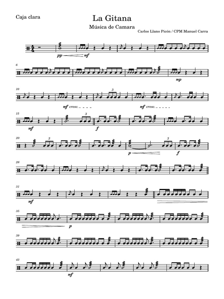 La Gitana Reparto | PDF