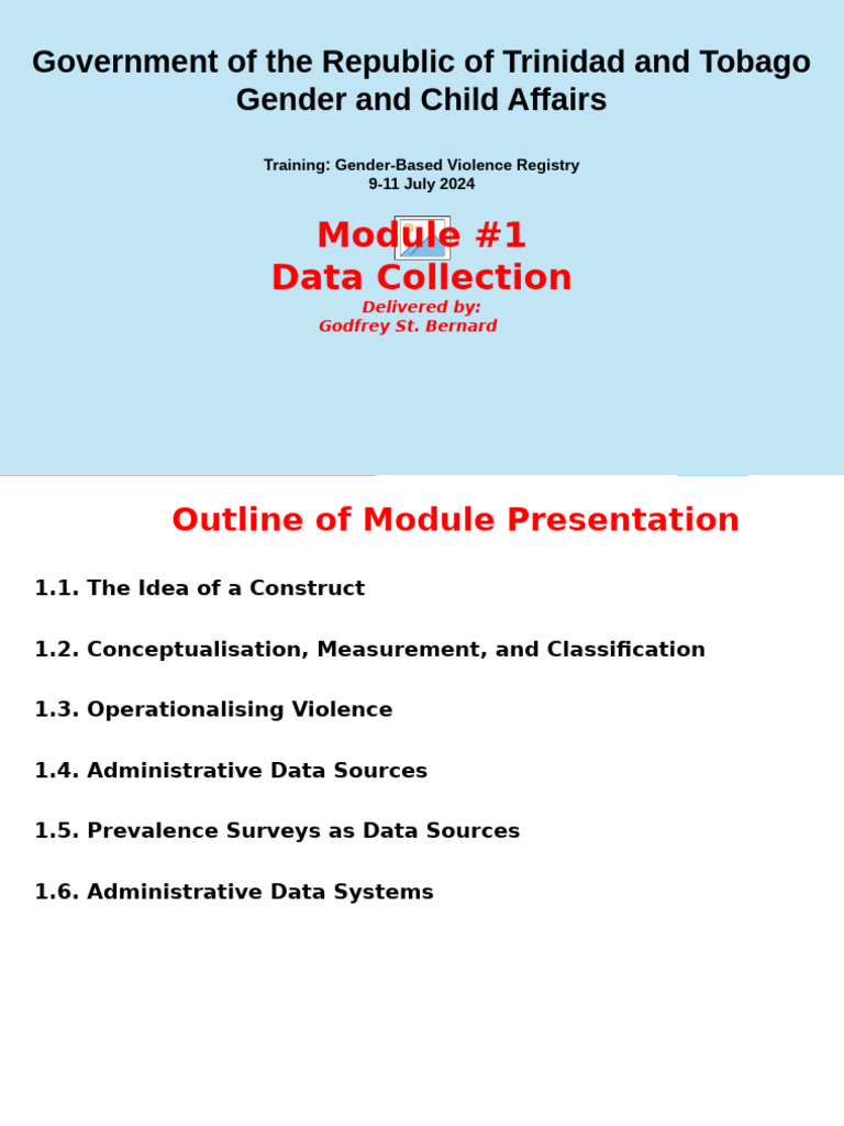 Revised - Module 11 - Gender Based Violence Registry Training | PDF ...