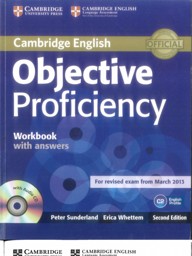 Objective Proficiency Workbook | PDF