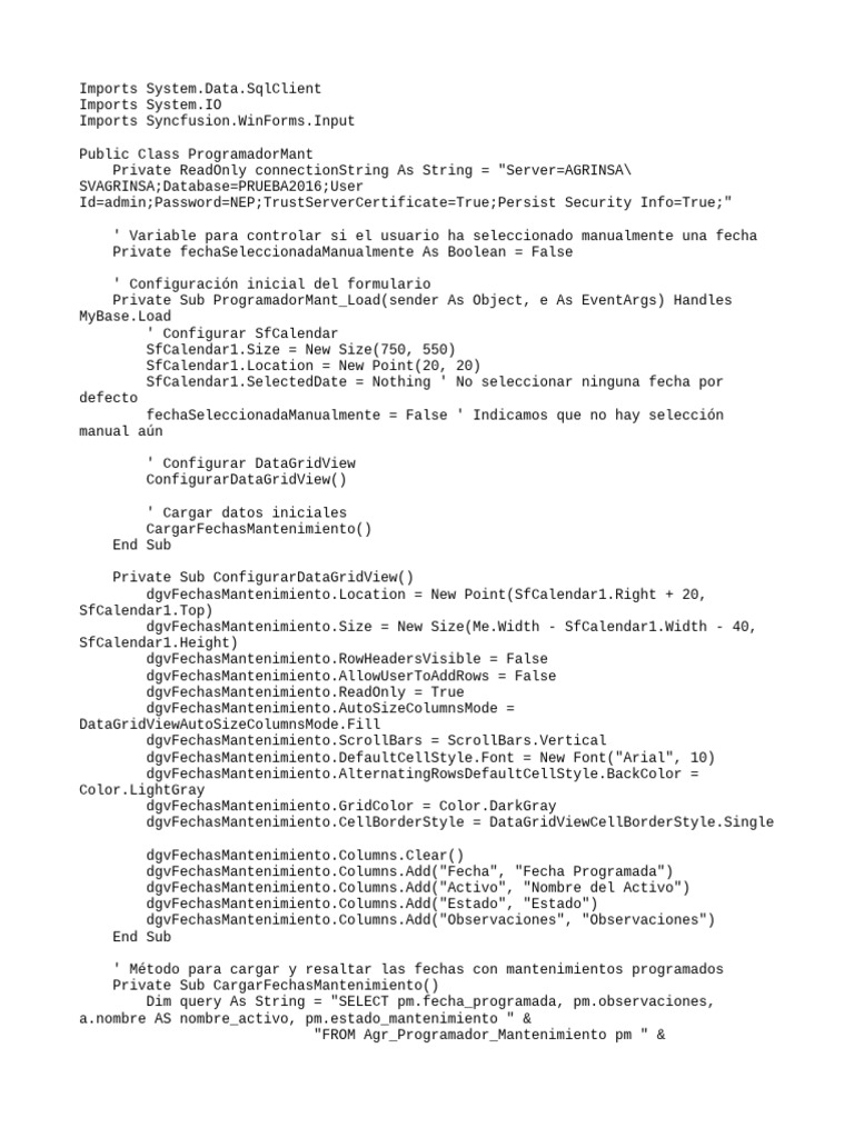 Programador de Mantenimiento en C# | PDF | Informática | Programación ...