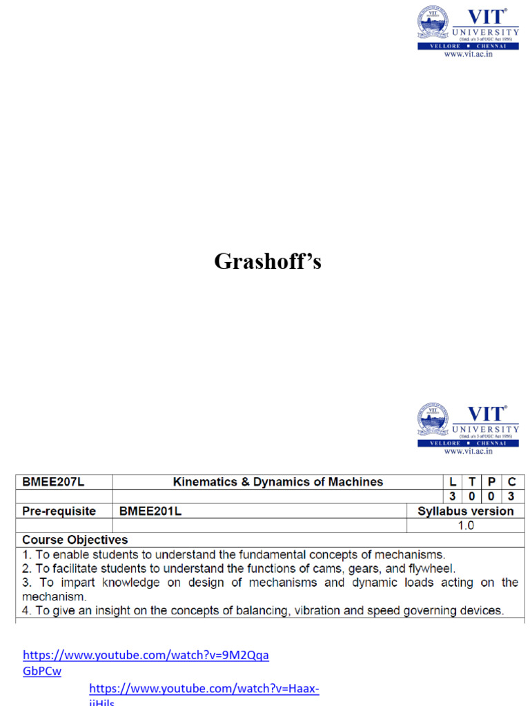 1-Introduction Mechanisms and Machines Terminology Planar Mechanism-13-12-2024 | PDF | Machines ...