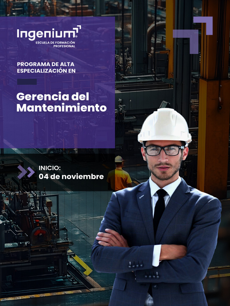 Brochure Pa Gerdman 2024 Ii Online Per | PDF | Ingeniería de confiabilidad | Análisis de los datos