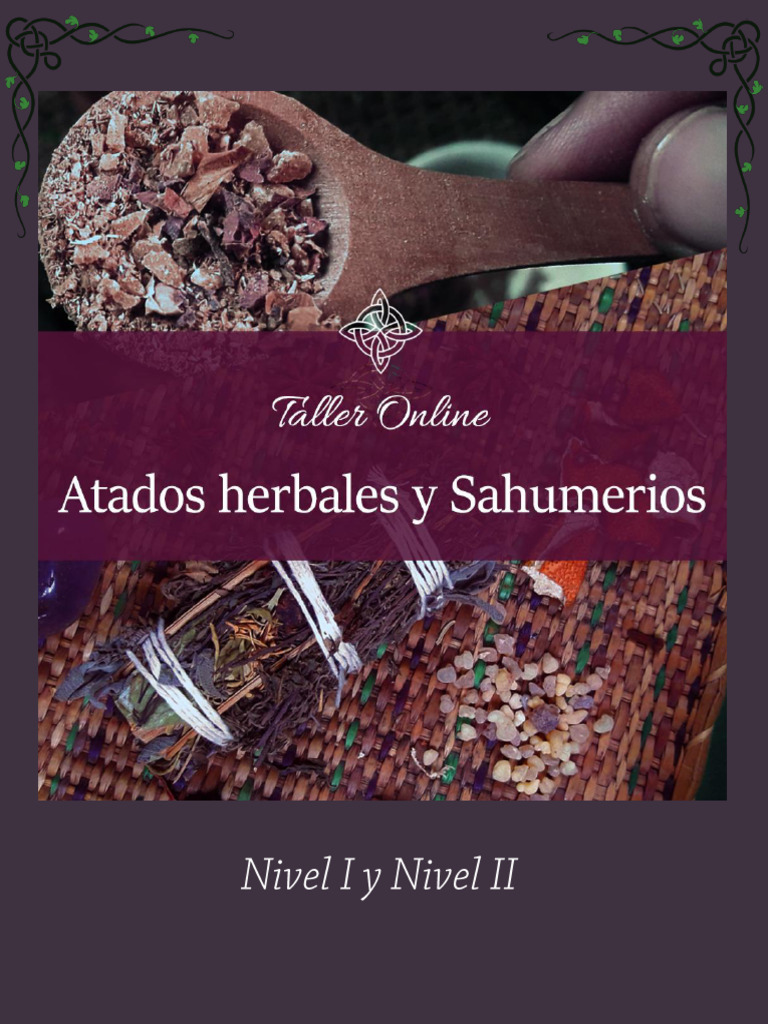 Atados Herbales y Sahumerios I y II Dif | PDF | Hierbas y especias