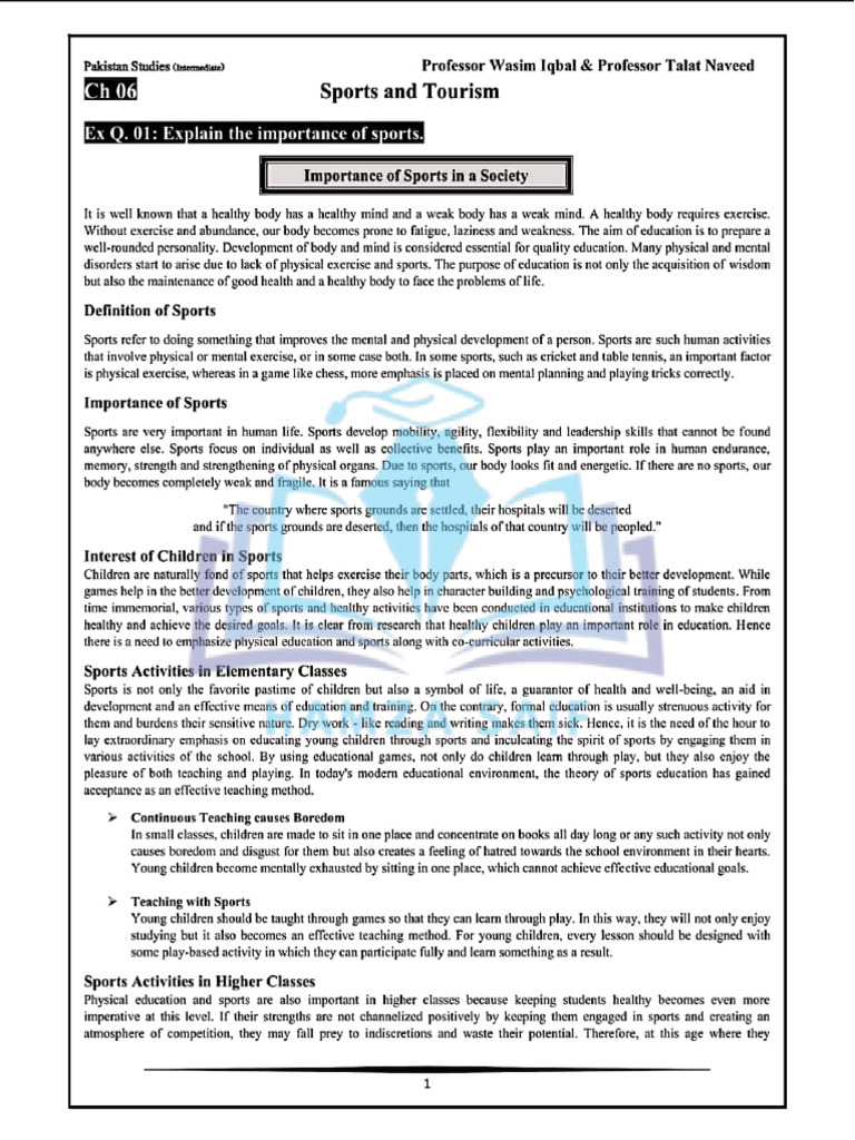 Chapter No. 6 | PDF
