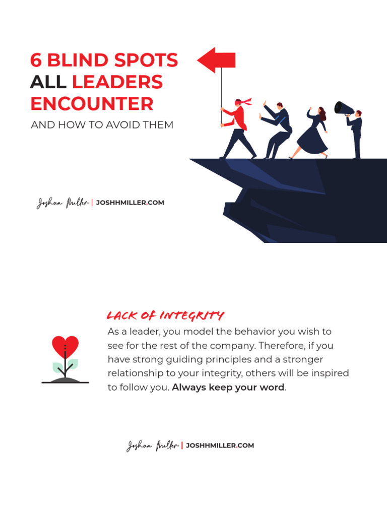 Avoiding Leaders' Common Blind Spots | PDF