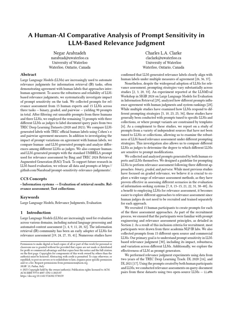 A Human-AI Comparative Analysis of Prompt Sensitivity in LLM-Based ...