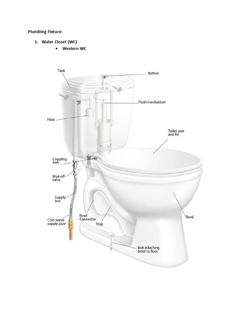 Essential Plumbing Fixtures Overview | PDF