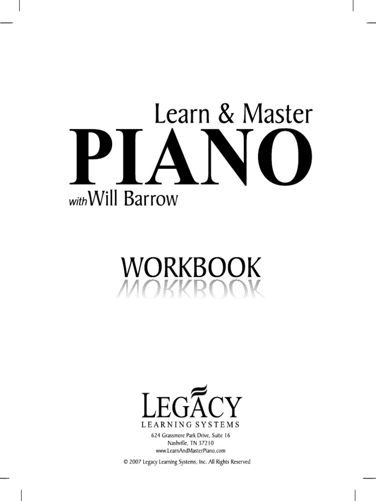Learn & Master Piano - Lesson Book | PDF