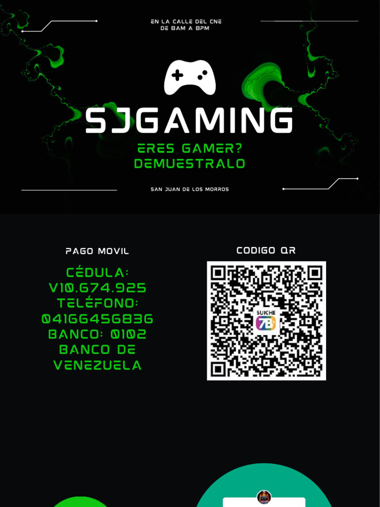 Black and Green Edgy Gaming Youtube Banner | PDF