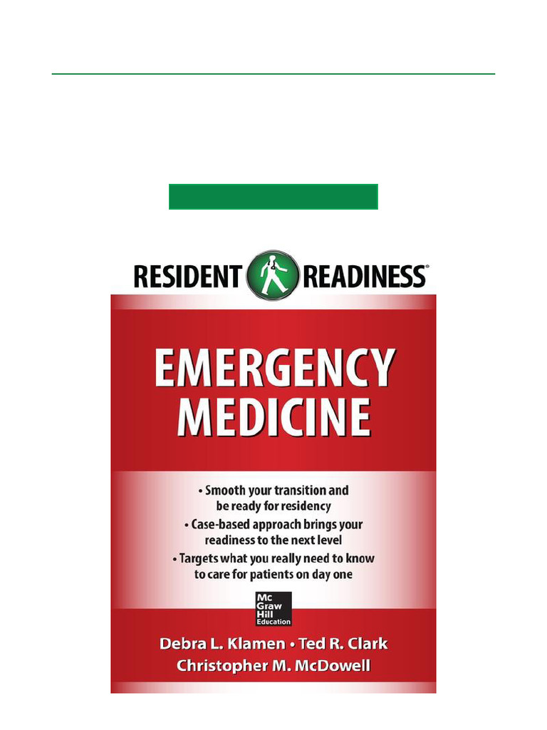 Resident Readiness in Emergency Medicine | PDF | Medical Diagnosis ...