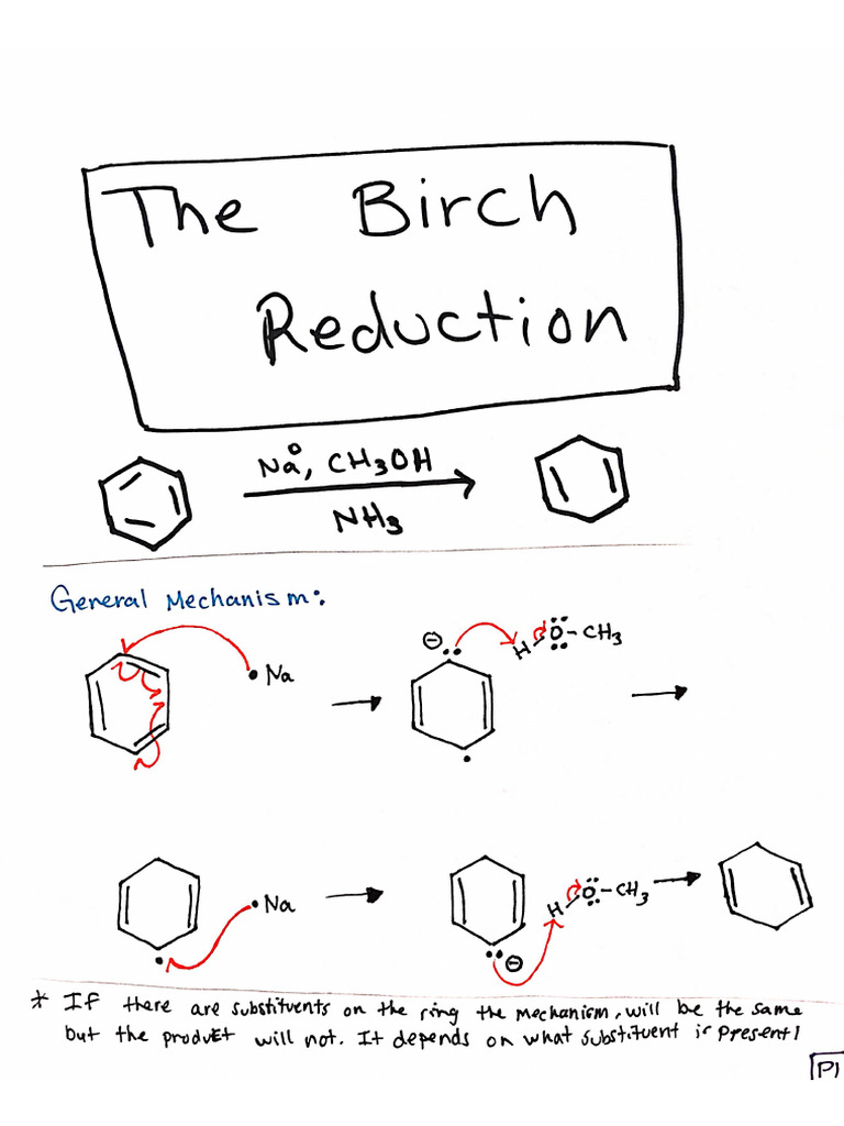 Birch Reduction Mechanism | PDF