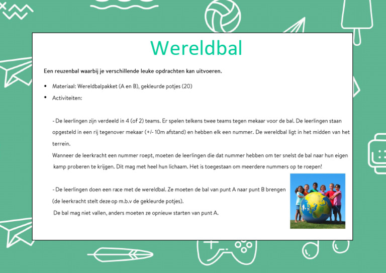 Wereldbal | PDF