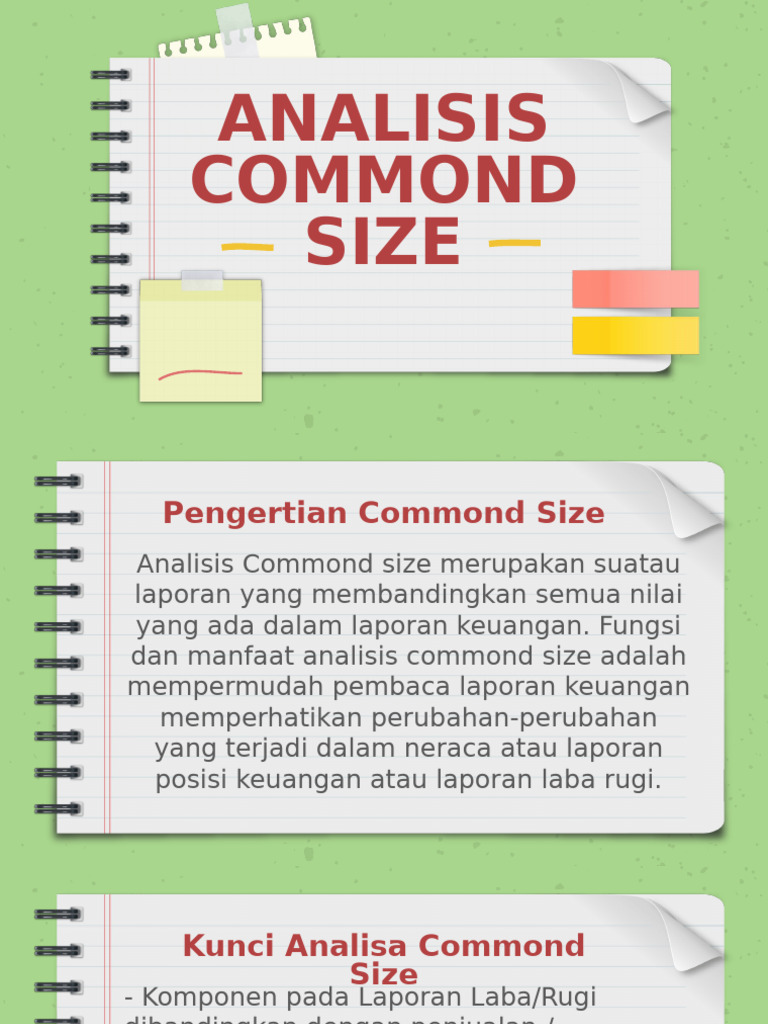 Analisis Common Size Laporan Keuangan | PDF