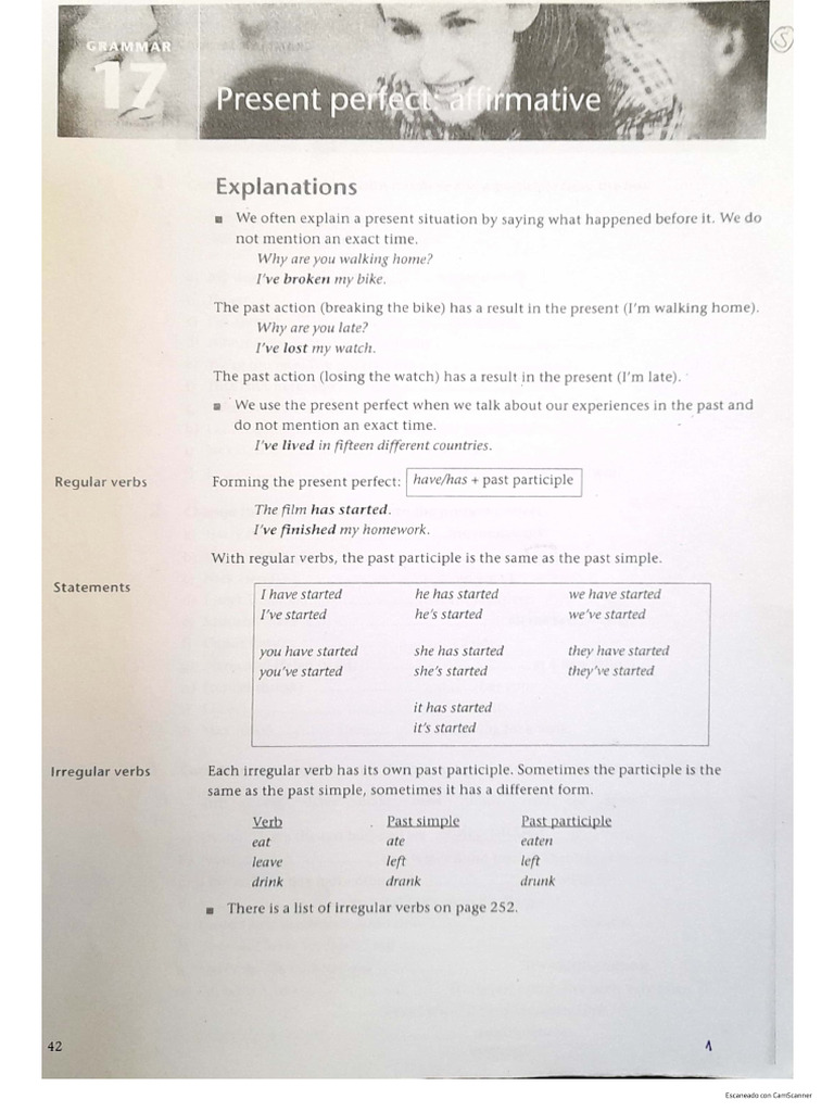 Present Perfect Time | PDF