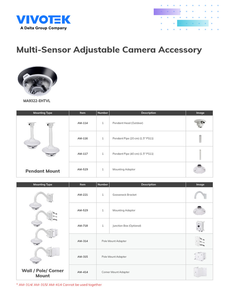 AccessoryGuide MA9322-EHTVL | PDF