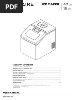 Vevor BY-70pf-90pf-ice-maker-manual | PDF | Ac Power Plugs And Sockets | Water