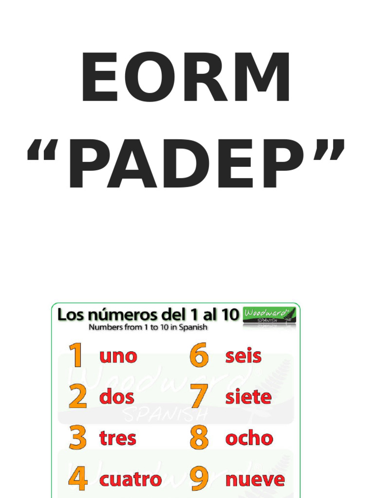 Eorm "Padep" | PDF