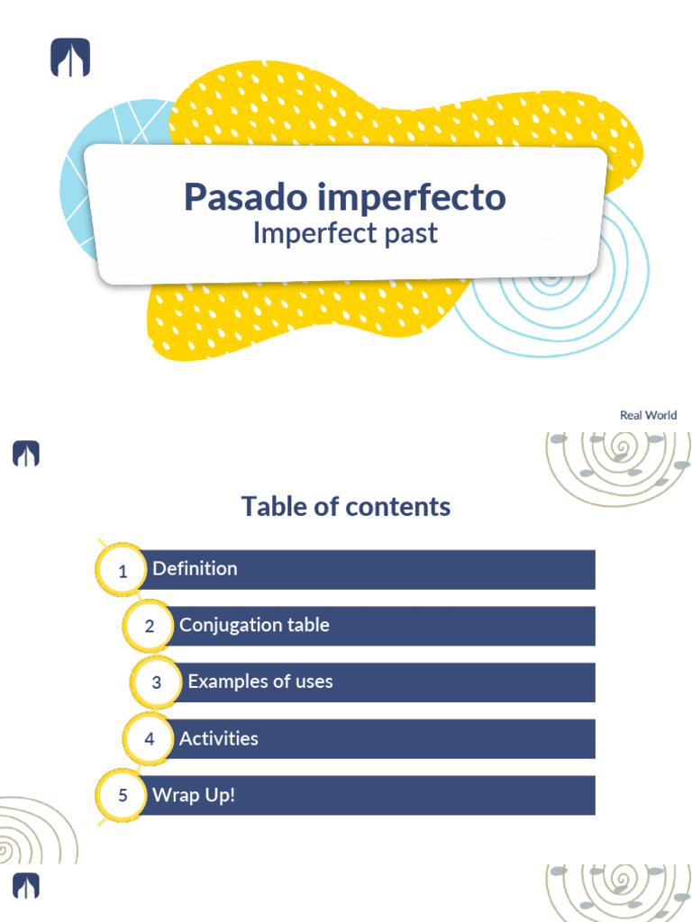 Imperfect Past | PDF