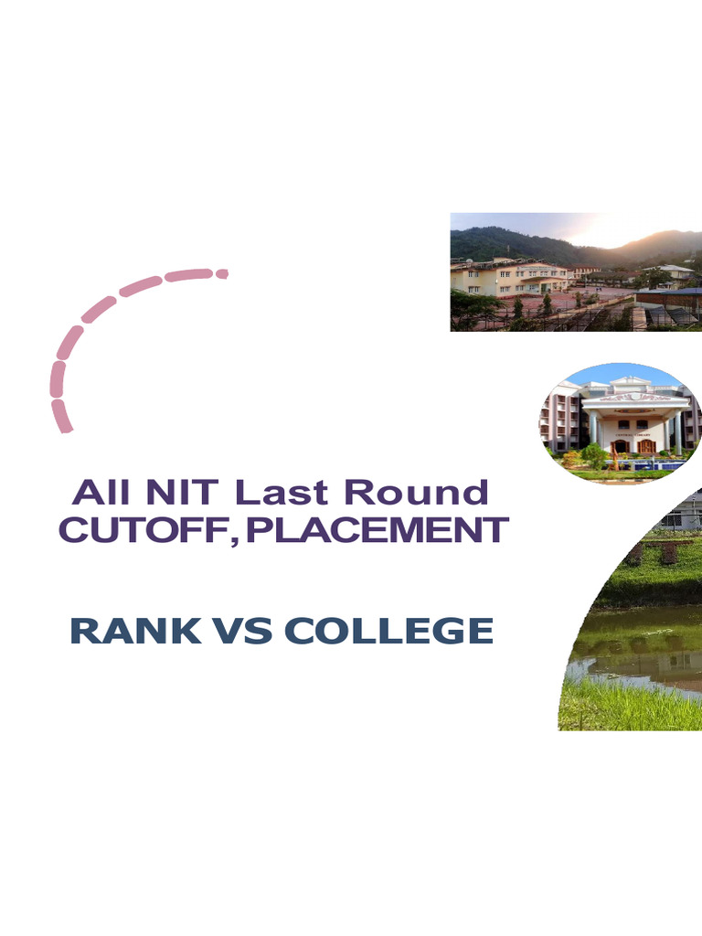 NIT Cutoffs and Median Packages 2022 | PDF | Higher Education | Public ...