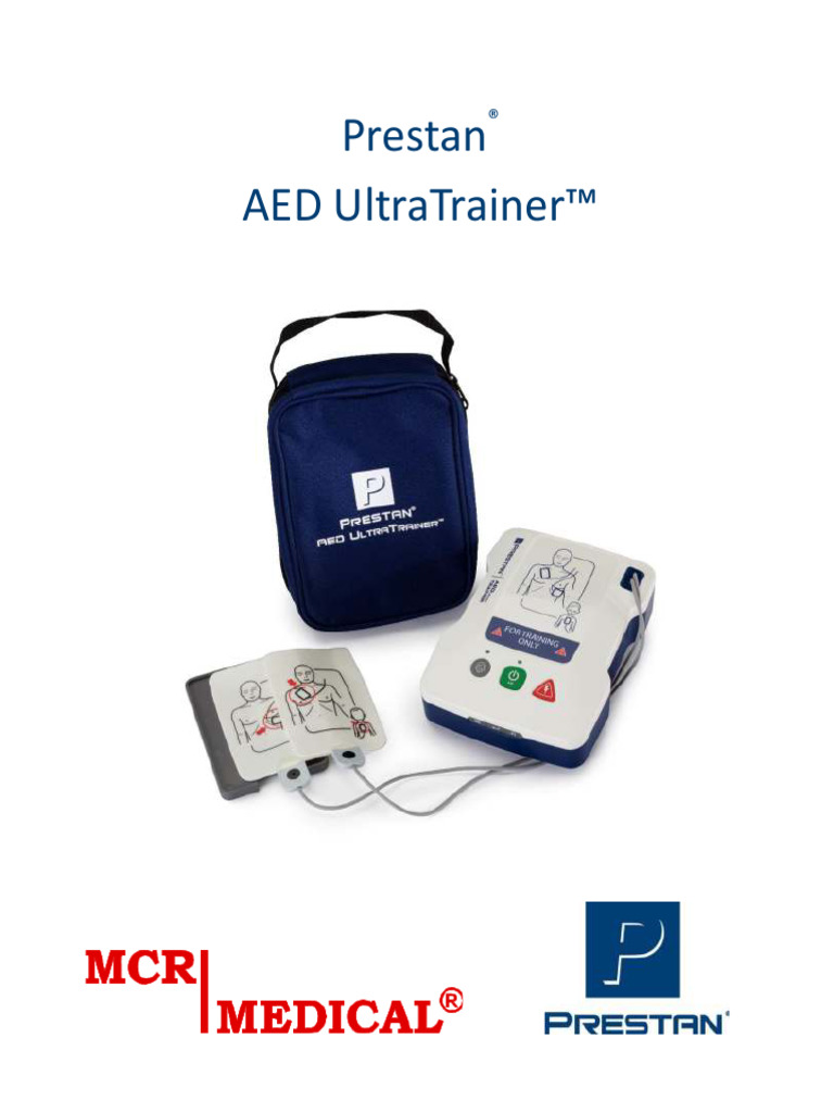 PRESTAN AED UltraTrainer Instruction Sheet | PDF | Cardiopulmonary ...