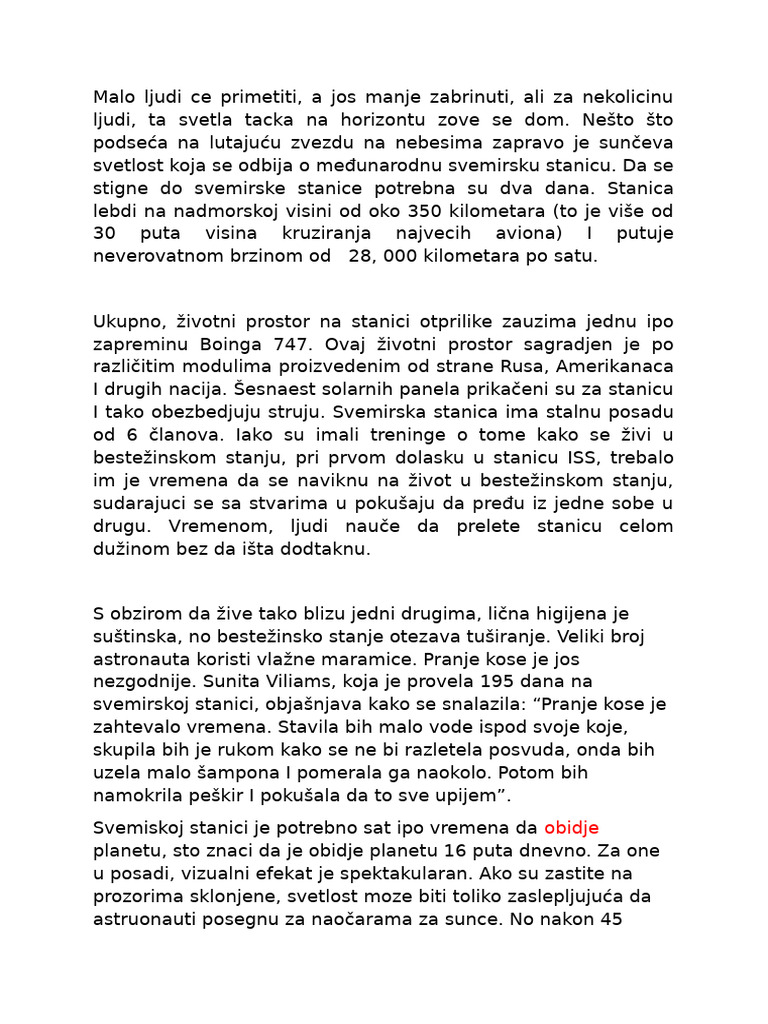 Malo Ljudi Ce Primetiti | PDF