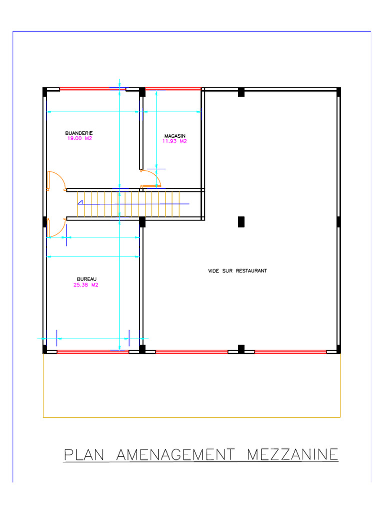 Plan Amenagement Mezzanine | PDF