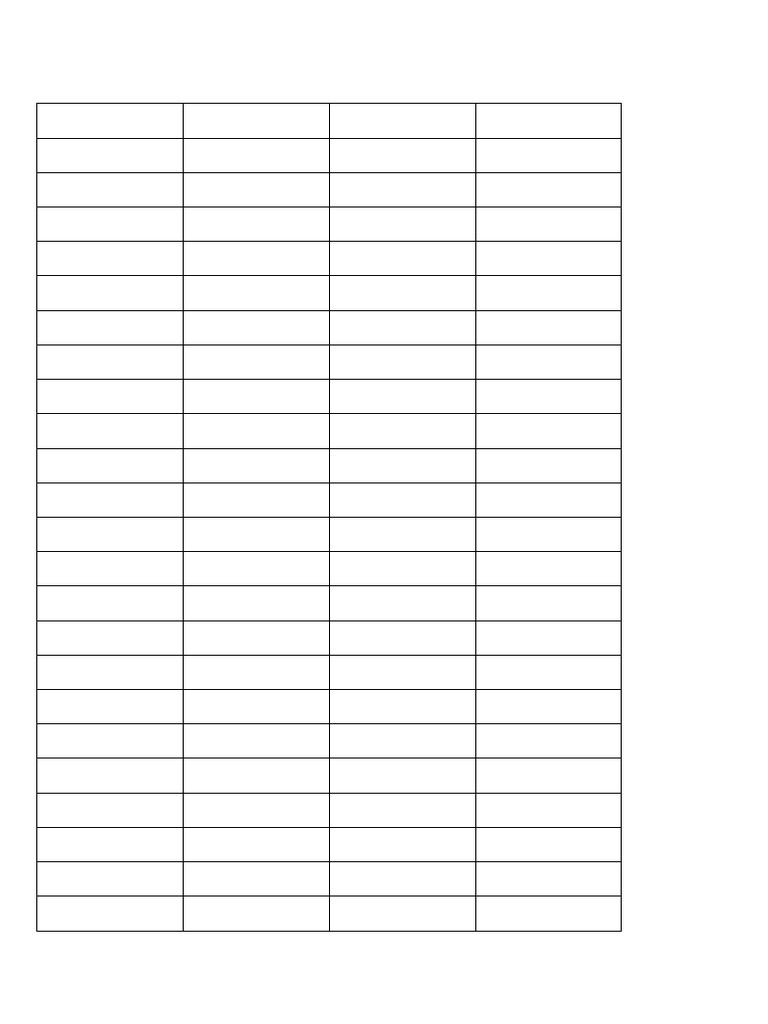 Grade Chart 56 Question Test | PDF