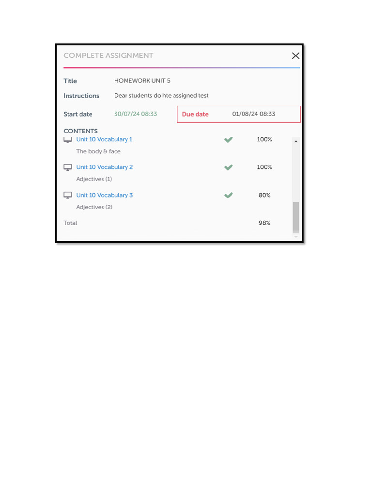 Evaluation Unit 5 | PDF