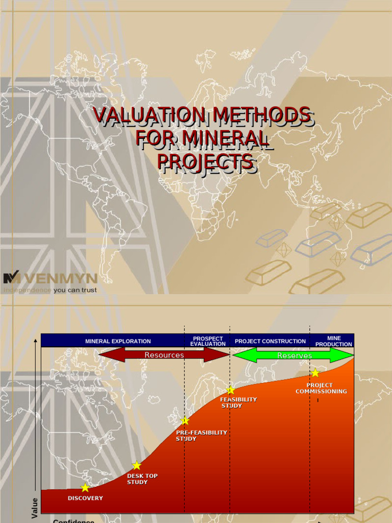 Valuation Methods Mineral Projects | PDF | Discounted Cash Flow | Valuation (Finance)