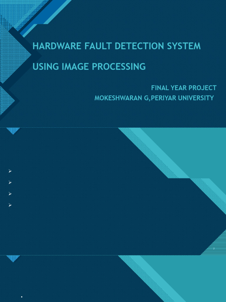 Hardware Fault Detection System | PDF | Applied Mathematics | Artificial Intelligence