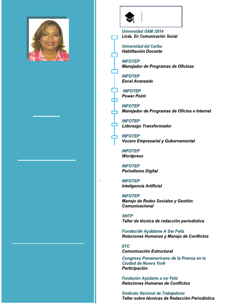 Curriculum - Rossy Perez | PDF | República Dominicana