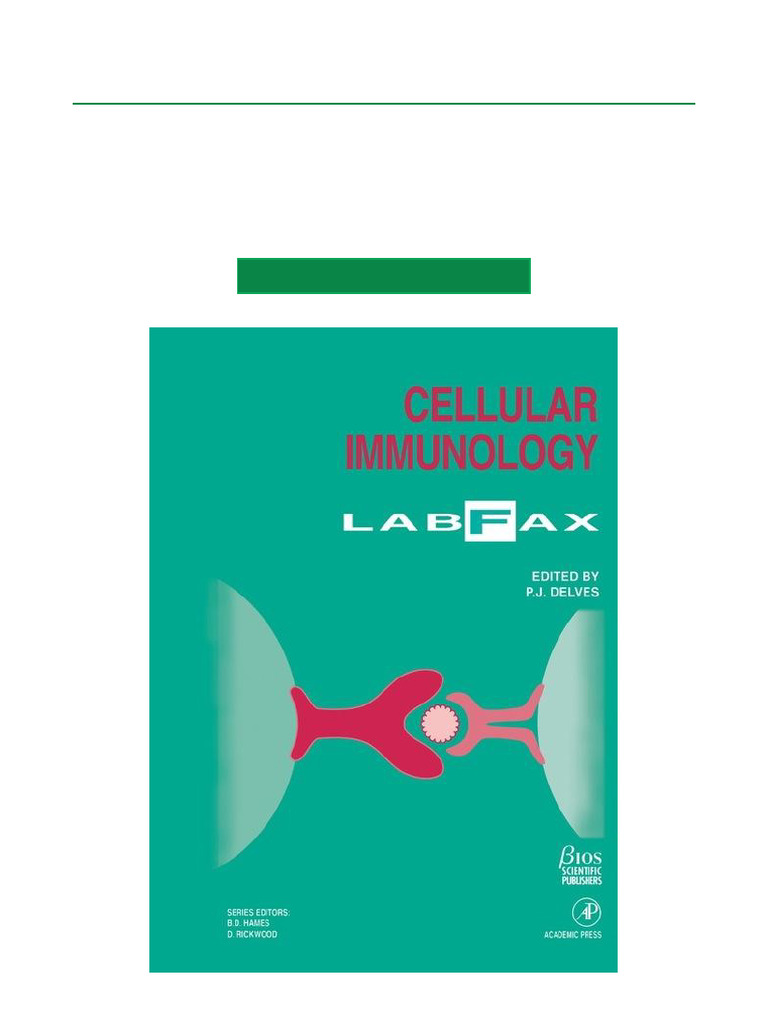 Cellular Immunology LabFax Academic PDF Download | PDF | Anesthesia ...
