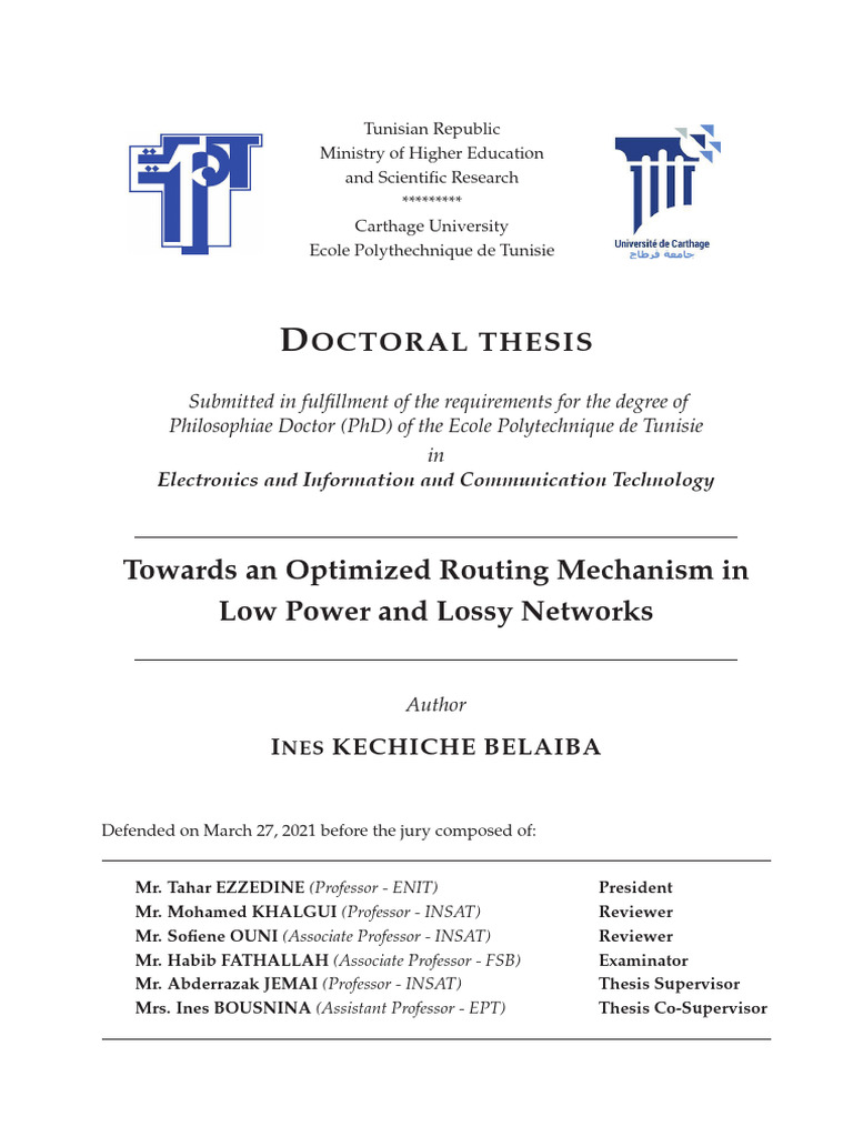 PG Rapport Thèse Ines KECHICHE 27 Mars 2021 | PDF